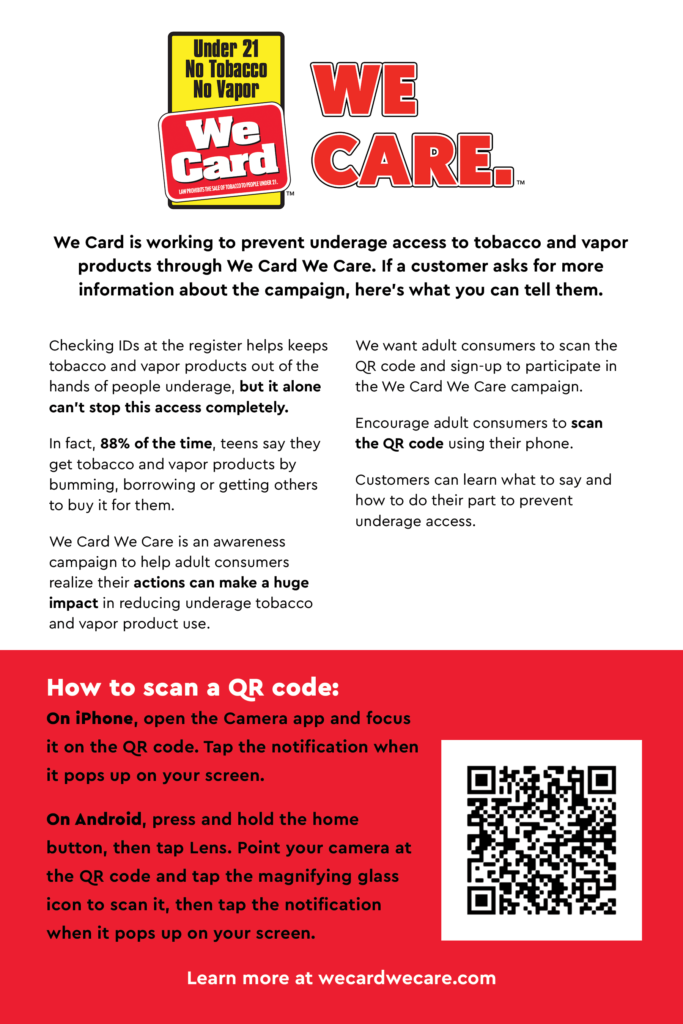 Gallery – We Card We Care